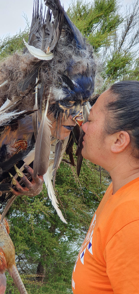 OUR DIVINE MONSTERS - DAUGHTER OF PUNGA - Bird Woman Body Art Installa ...